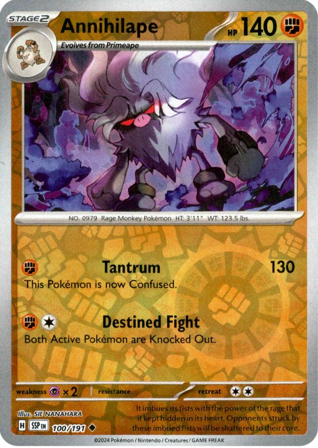 Annihilape 100 Current Market Value | Surging Sparks