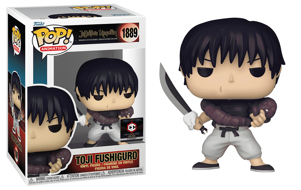 Toji Fushiguro with Split Soul Katana Funko Pop| #1889 Toji Fushiguro ...