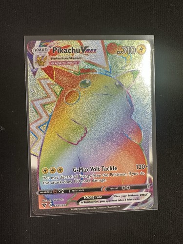 Pikachu VMAX 188 Current Market Value | Vivid Voltage