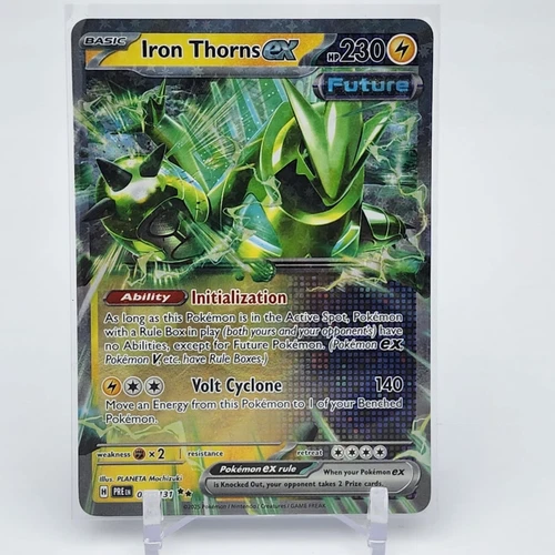Iron Thorns Ex 32 Current Market Value | Prismatic Evolutions